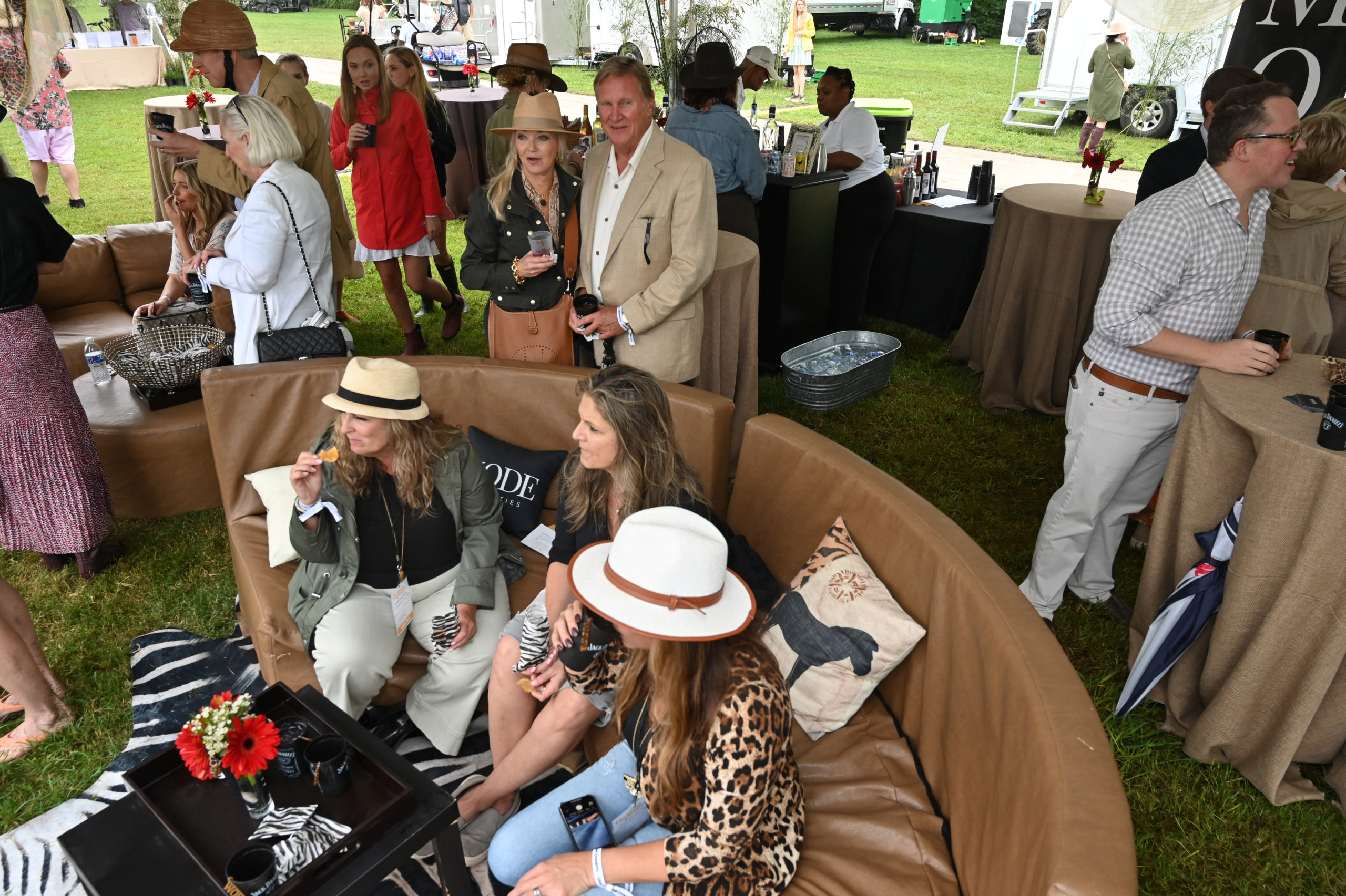 MODE Safari Lounge guests – The Good, The Bad & The Glamorous